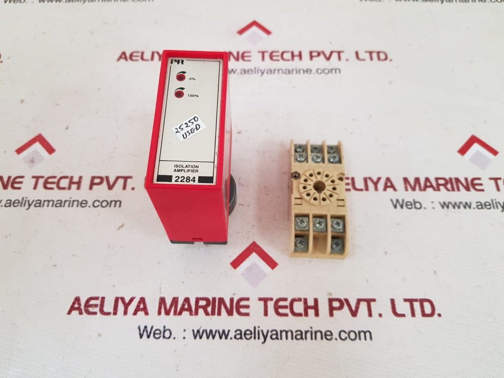 PR ELECTRONICS 2284 ISOLATION AMPLIFIER S411 - Aeliya Marine