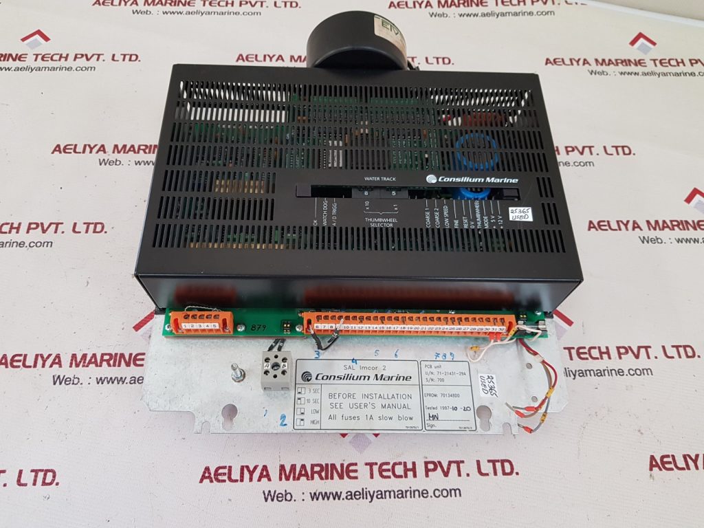 Consilium marine sal imcor 2 electronic unit - Aeliya Marine