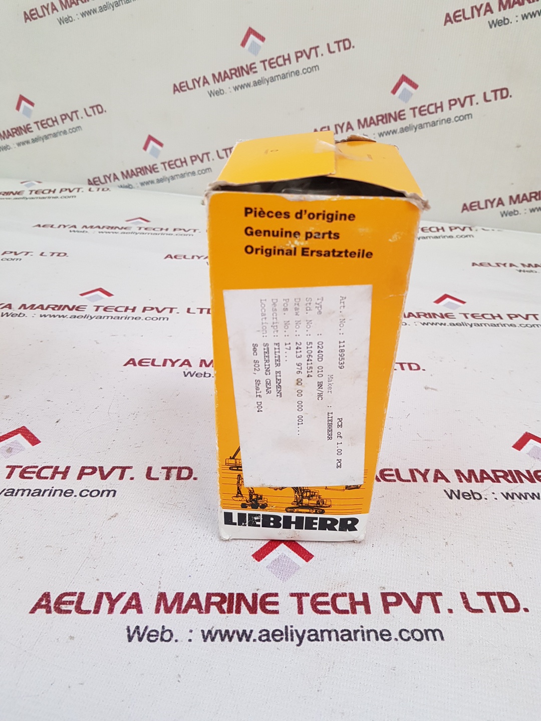 Liebherr 0240d 010 bn/hc filter element - Aeliya Marine