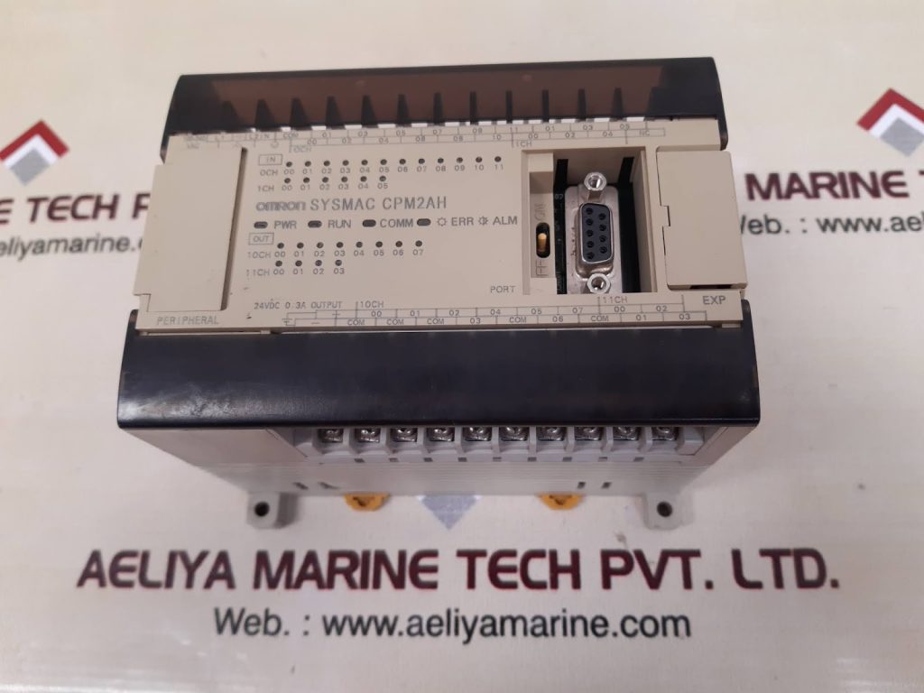Omron sysmac cpm2ah-30cdr-a programmable controller - Aeliya Marine
