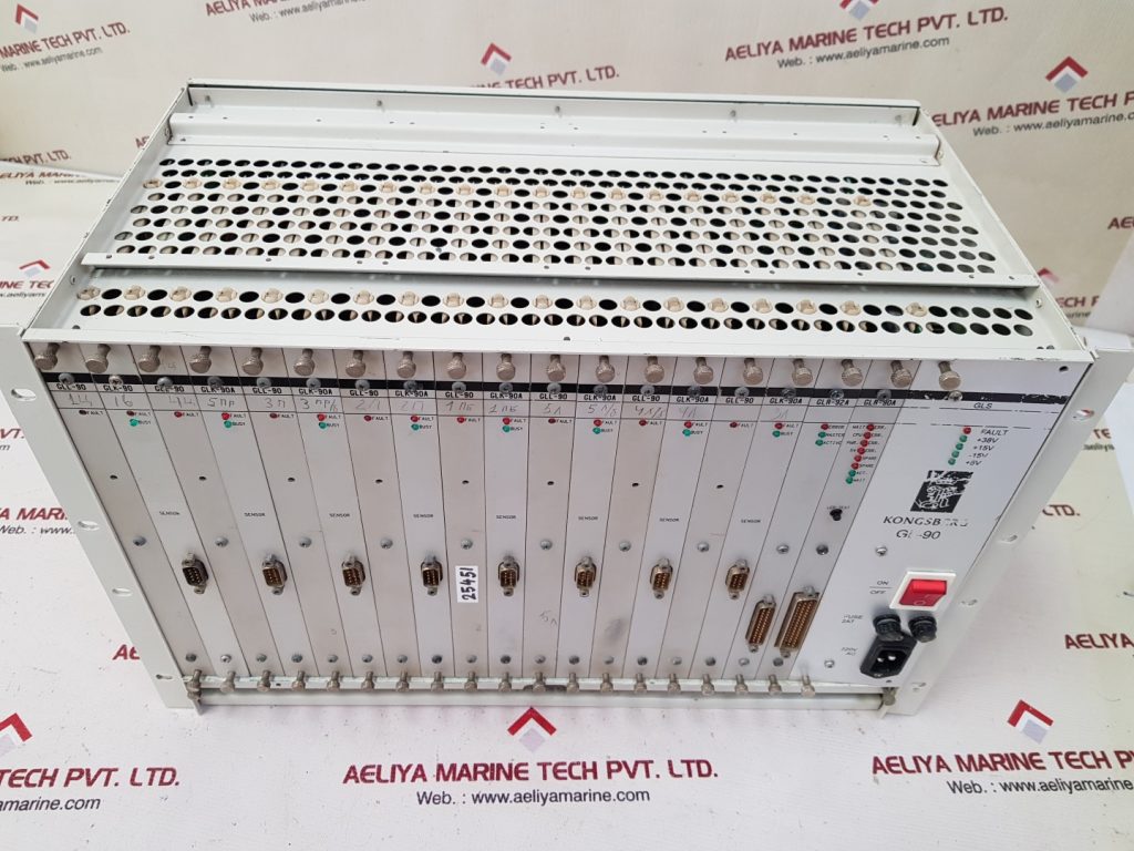 Autronica Gln-90/8 Level Gauging System Central Unit Glk-90A 220V Ac ...