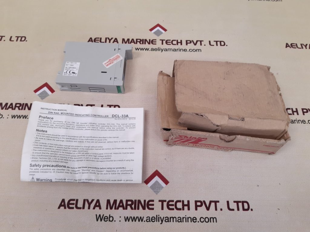 Shinko Dcl-33A-a/M Din Rail Mounted Indicating Controller 24V Ac/Dc ...