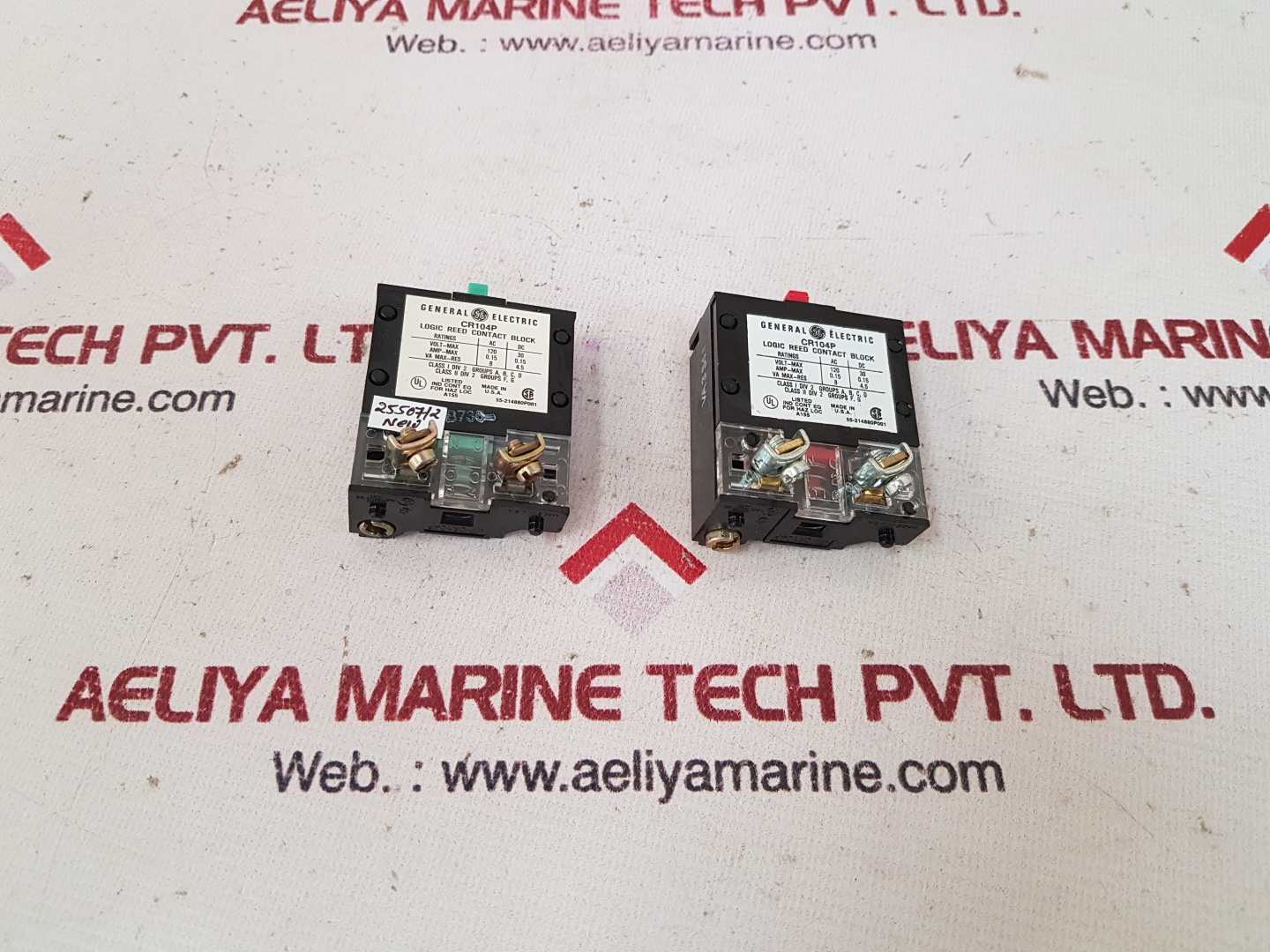 General electric cr104p logic reed contact block - Aeliya Marine