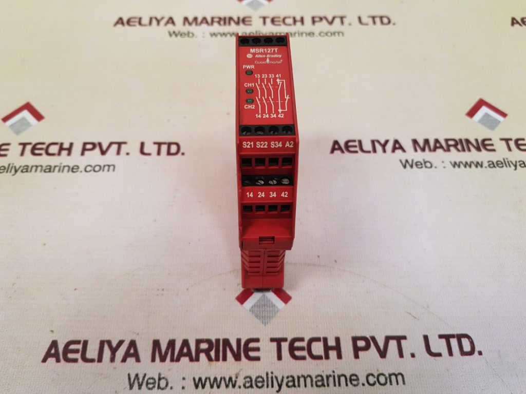 Allen-bradley Guard Master Msr127T 440R-n23126 Ser. C Safety Relay ...