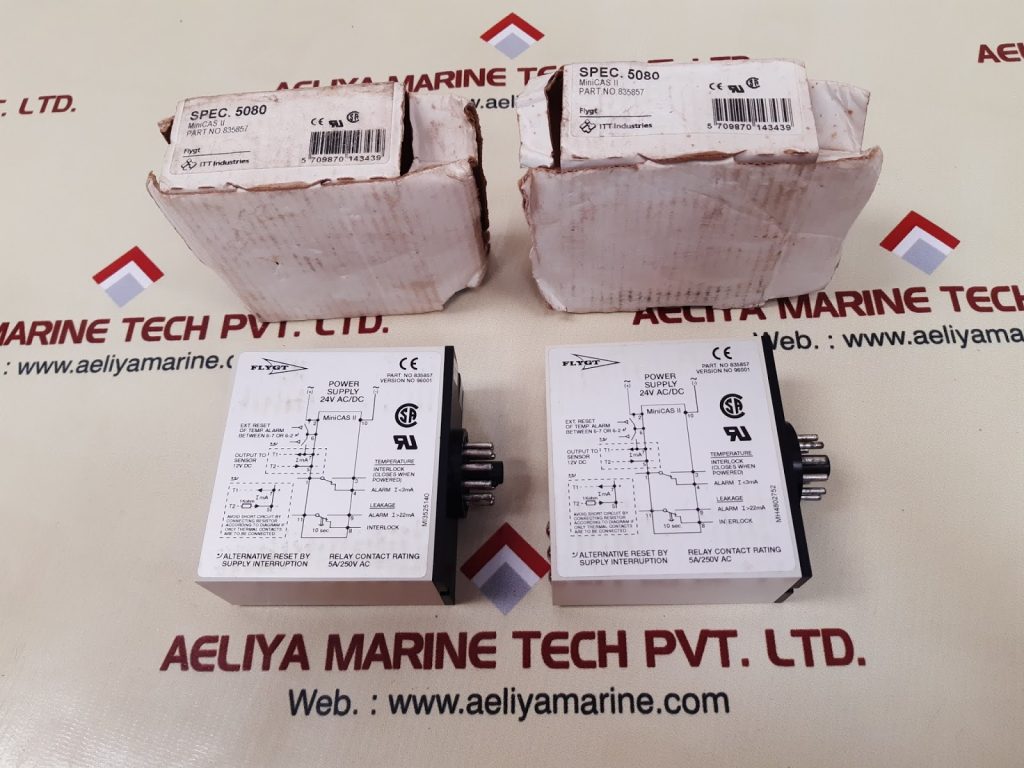 Flygt 835857 relay module 24v ac/dc - Aeliya Marine
