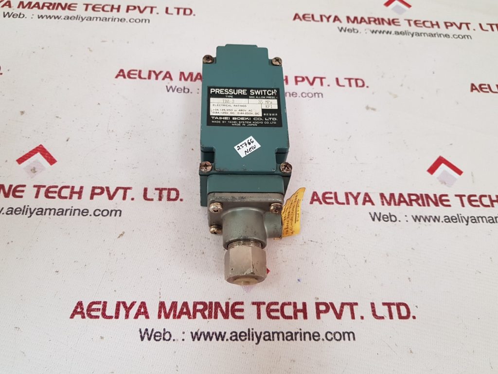 Taihei boeki tdz-3 pressure switch - Aeliya Marine