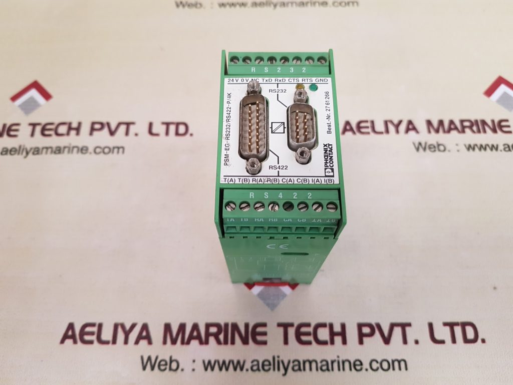 Phoenix contact psm-eg-rs232/rs422-p/4k interface module 2761266 ...