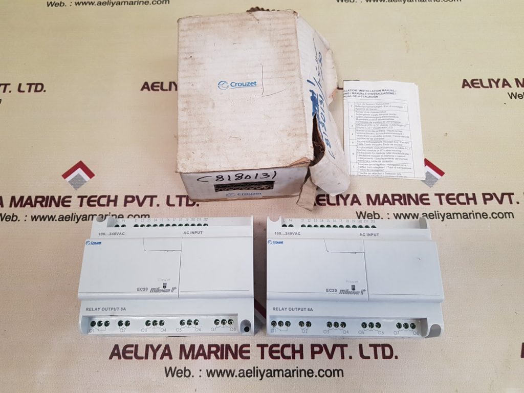 Crouzet ec20 millenium ii+ controller 88 950 033 - Aeliya Marine