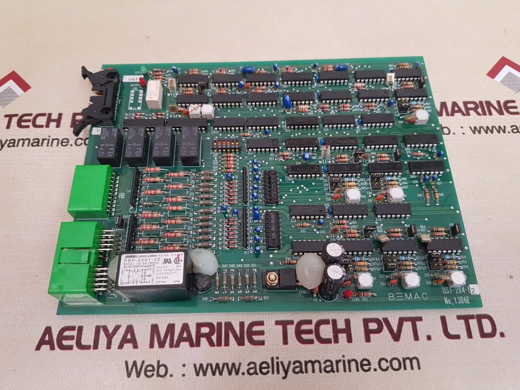 Be mac ust-204-e 2/ust-204-b 2 circuit panel board - Aeliya Marine