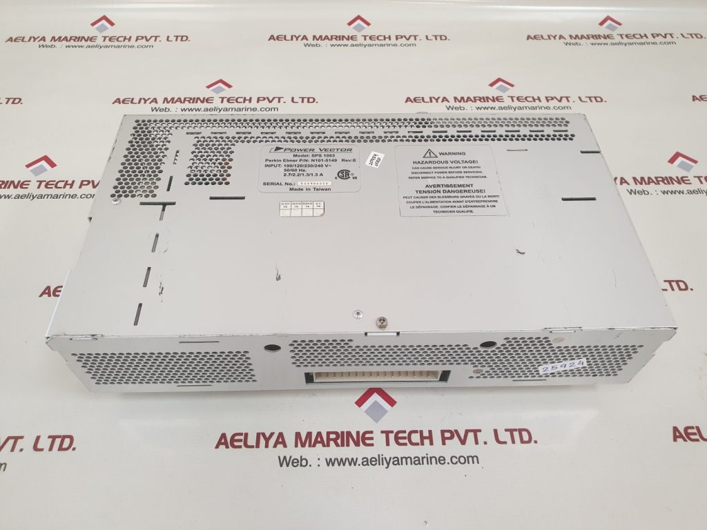 Power vector sps 1063 n101-5149 rev:e perkin elmer - Aeliya Marine