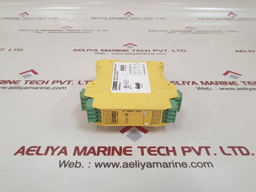Phoenix Contact Psr-spp-24Uc/Urm4/5X1/2X2/B Safety Relay - Aeliya Marine