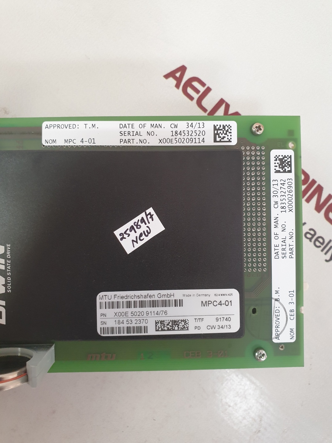 Mtu mpc4-01 pcb card x00e 5020 9114/76 - Aeliya Marine