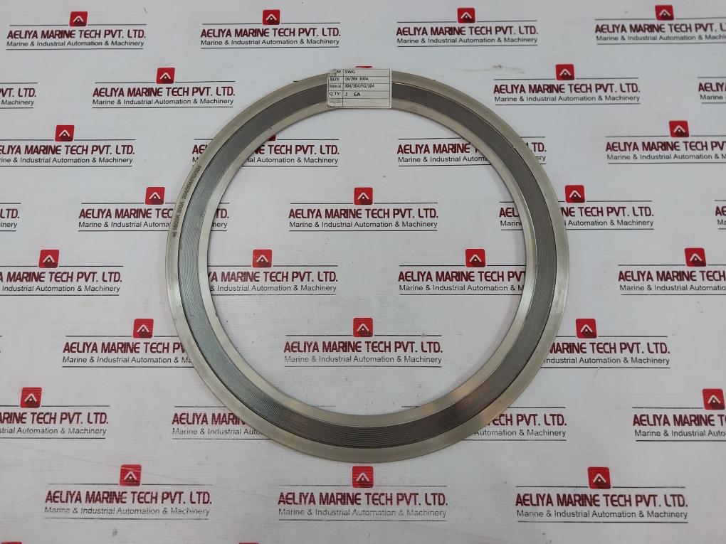 304/304/Fg/304 Swg Spiral Wound Suction Pipe Gasket - Aeliya Marine