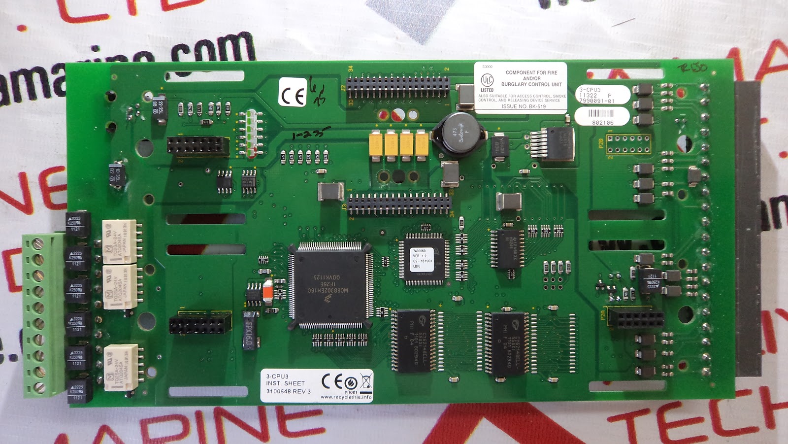 Est 3 Cpu3 Central Processor Unit Module Aeliya Marine