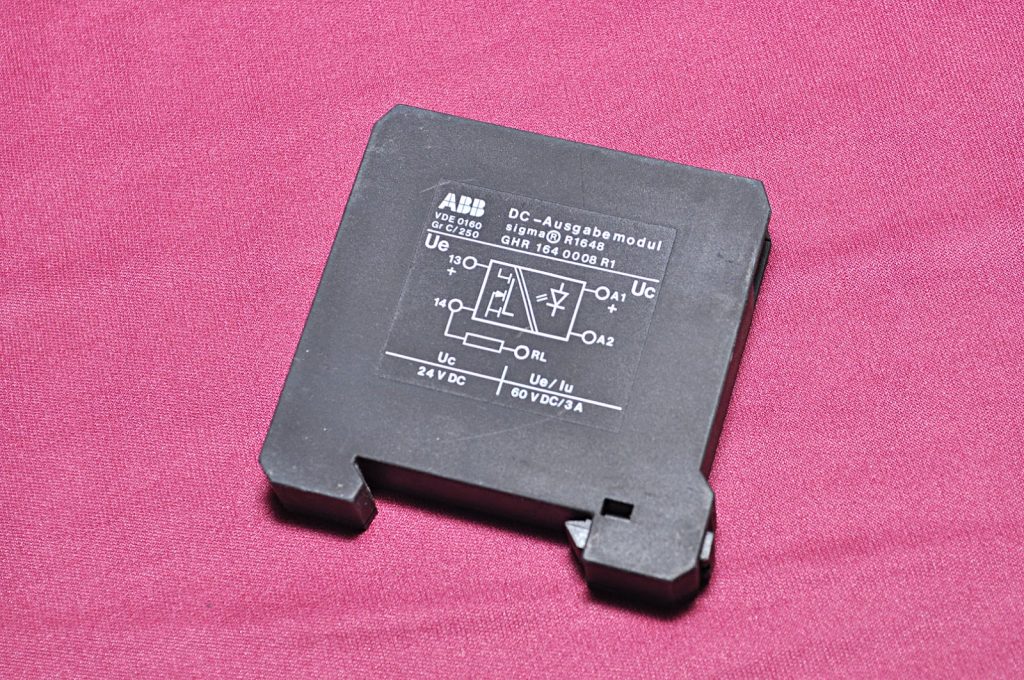Abb sigma ghr160008r1 relay module - Aeliya Marine