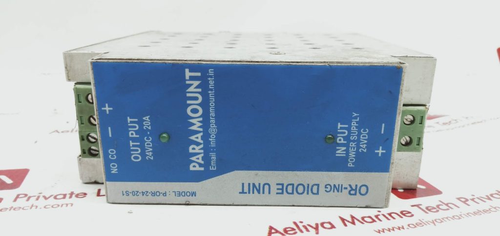 Paramount p-or-24-20-s1 or-ing diode unit - Aeliya Marine