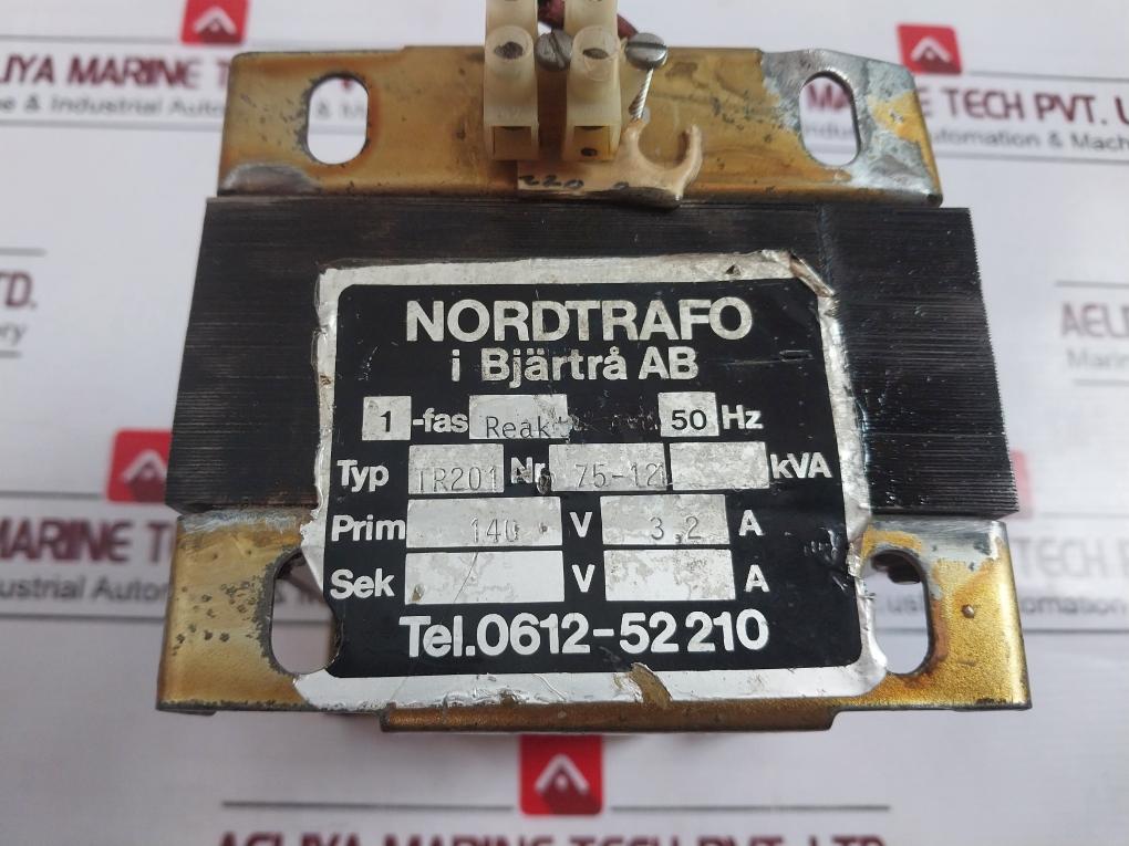 Nordtrafo Tr201 Control Transformers - Aeliya Marine