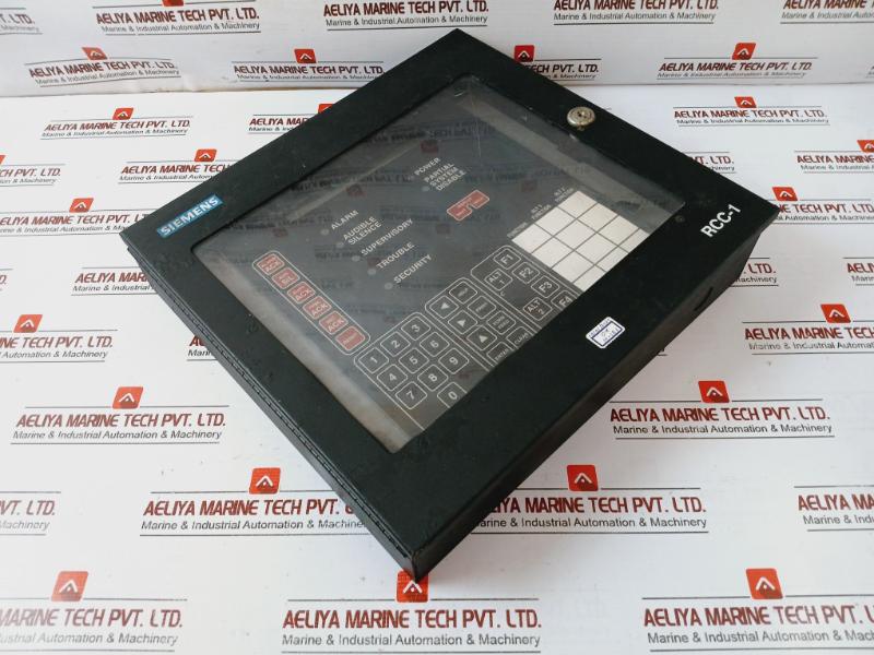 Siemens Rcc-1 Display Controller Fire Alarm "Rcc-1 Remote - Aeliya Marine