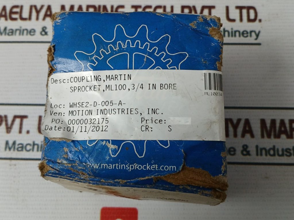 Martin Ml100 3/4 Sprocket Jaw Coupling - Aeliya Marine