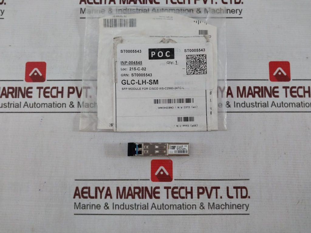 Cisco Glc-Lh-Sm Ethernet Transceiver Module - Aeliya Marine
