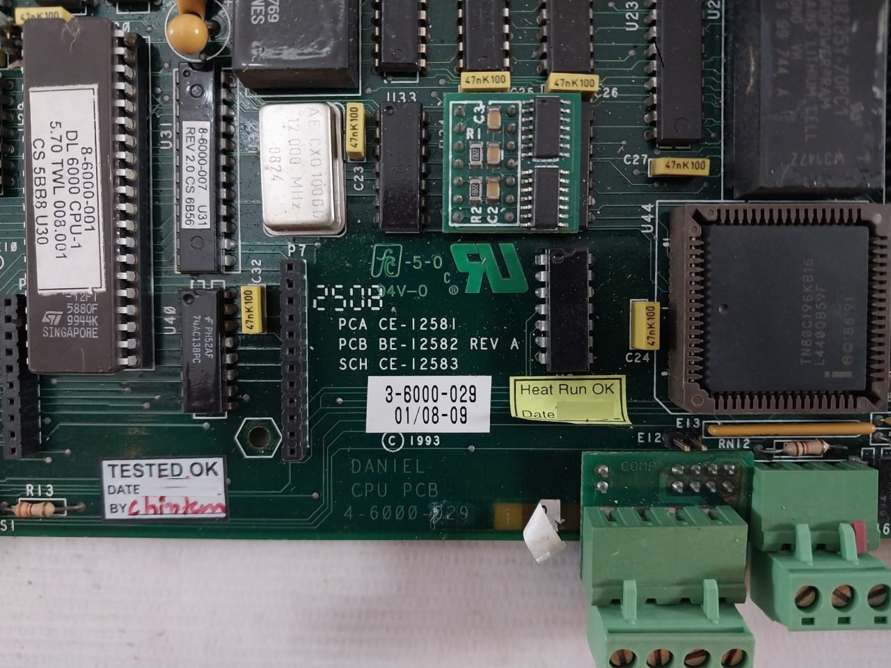 Daniel 4-6000-029 Pcb For Cpu Board 94v - Aeliya Marine