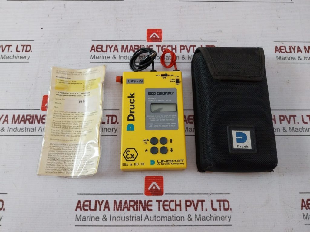Druck Ups-Is Intrinsically Safe Loop Calibrator 30v - Aeliya Marine
