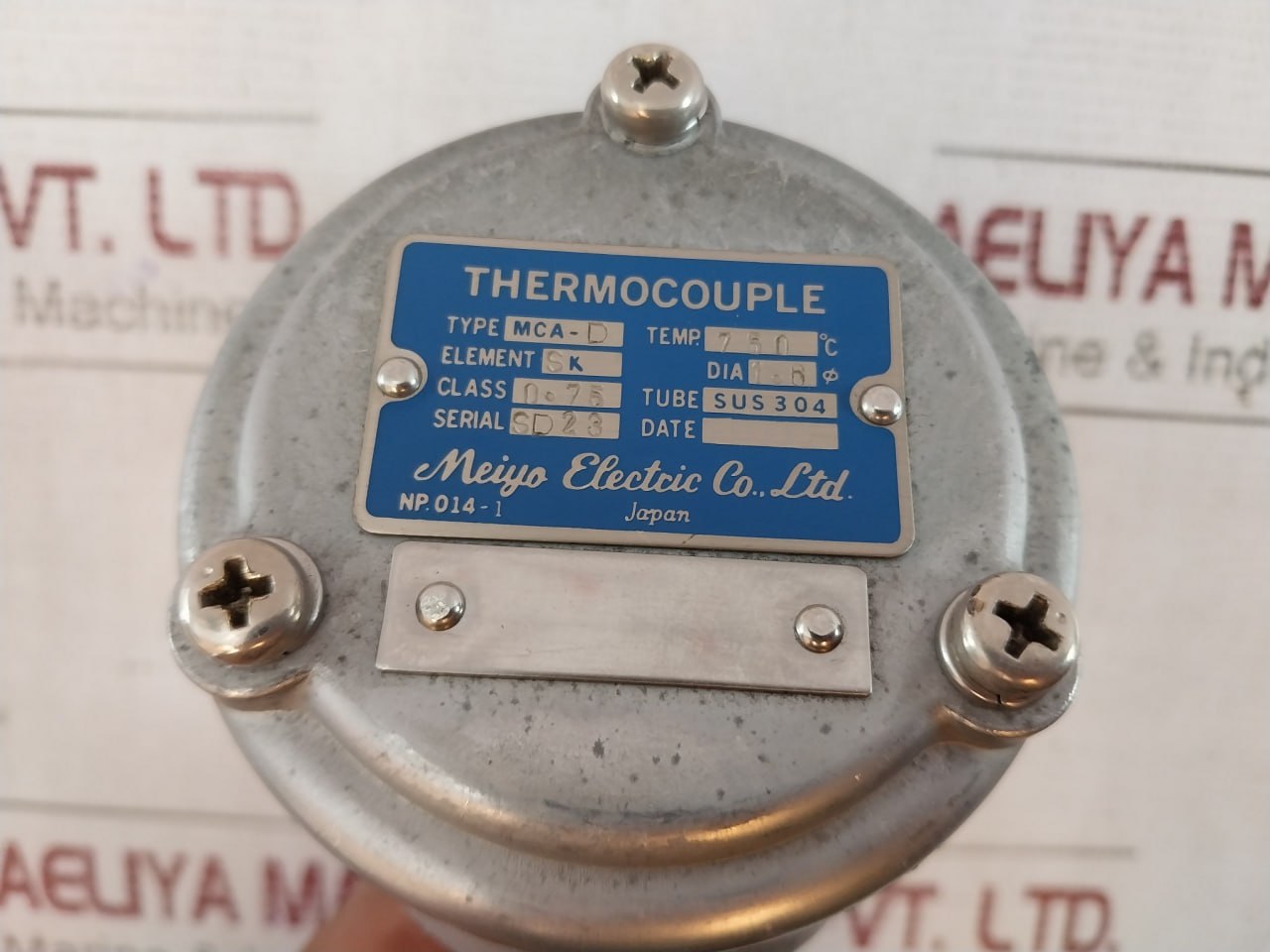 Meiyo Electric Mca-D Thermocouple 750°C - Aeliya Marine