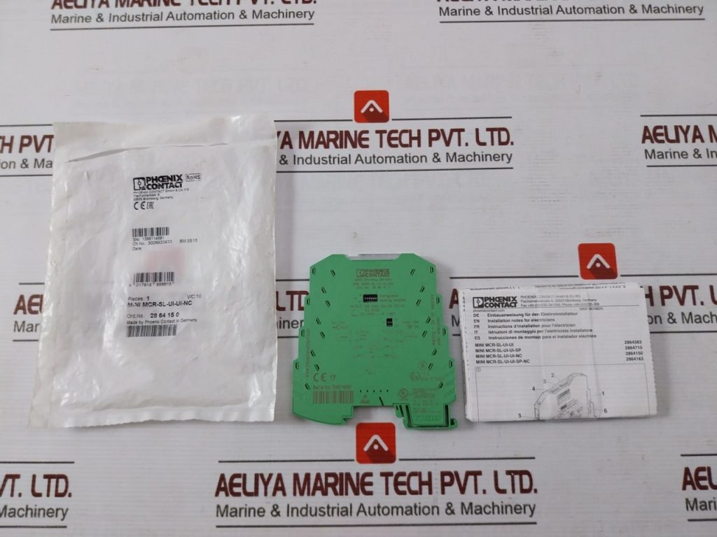 Phoenix Contact Mini Mcr-Sl-Ui-Ui-Nc Signal Conditioner 30v - Aeliya Marine