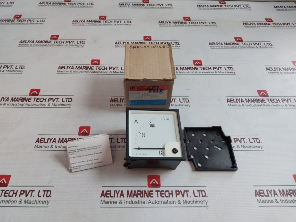 Rishabh Eq96 Analog Voltmeter 850v - Aeliya Marine