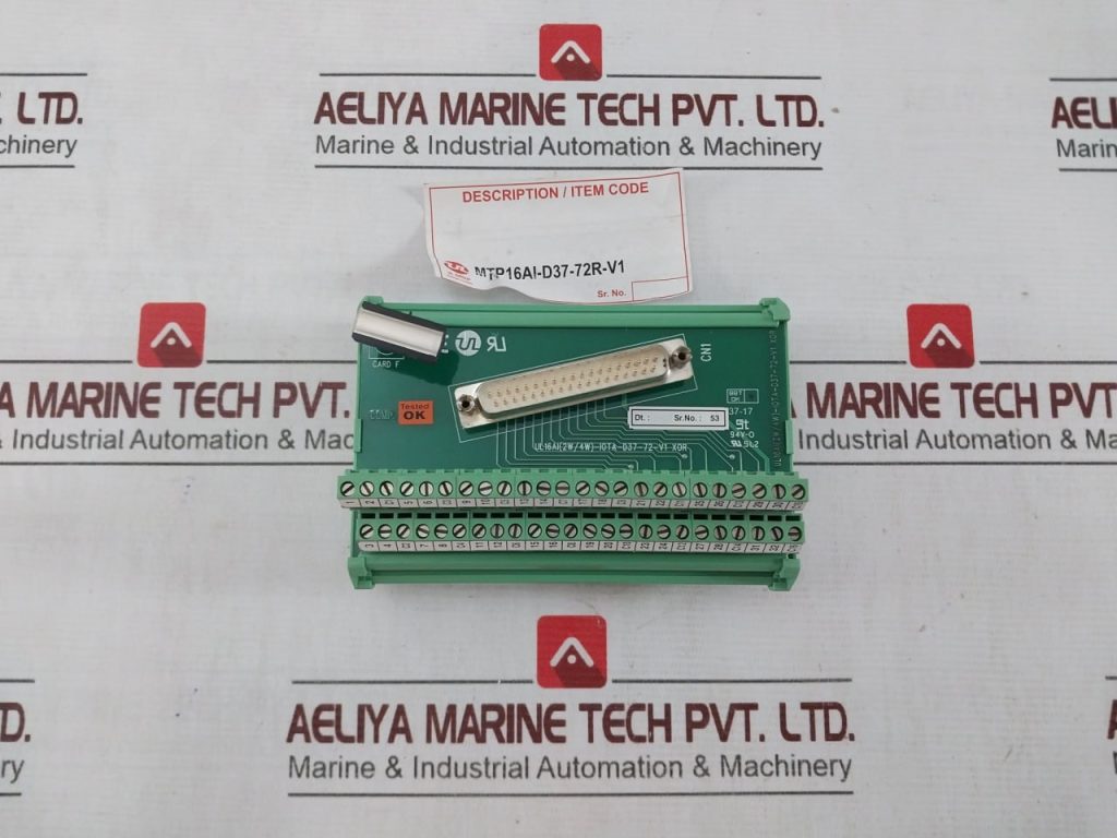 Ul Ul16ai (2w/4w)-Iota-D37-72-V1 Xor Input Interface Relay 94v - Aeliya ...