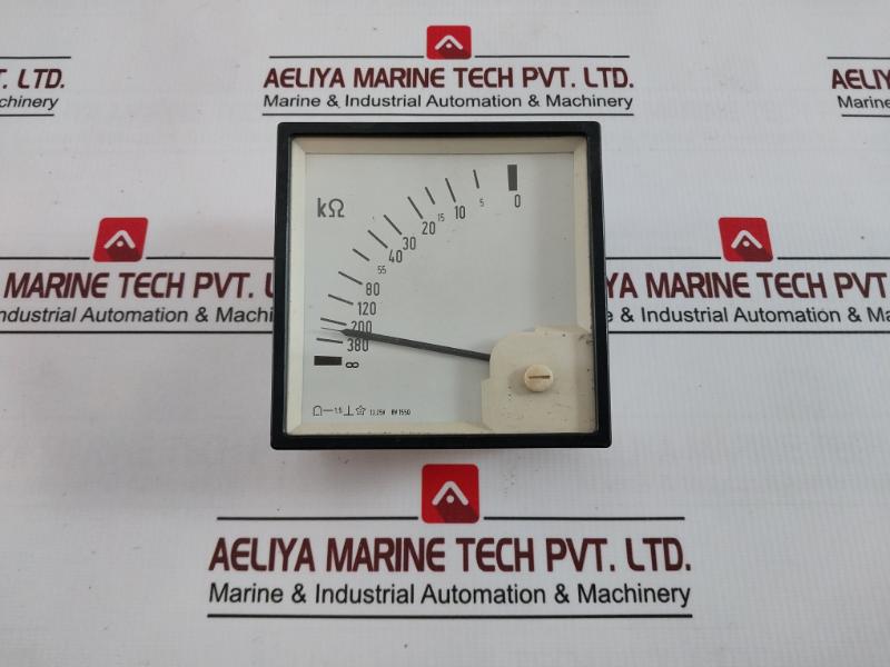 0-380∞KΩ Bv 1550 Panel Meter 13.25v - Aeliya Marine