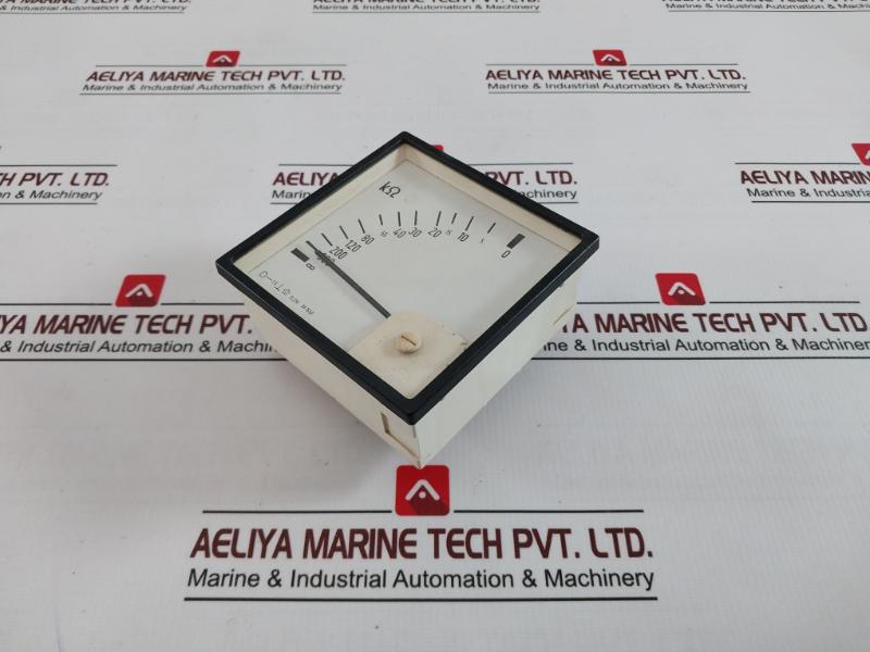 0-380∞KΩ Bv 1550 Panel Meter 13.25v - Aeliya Marine