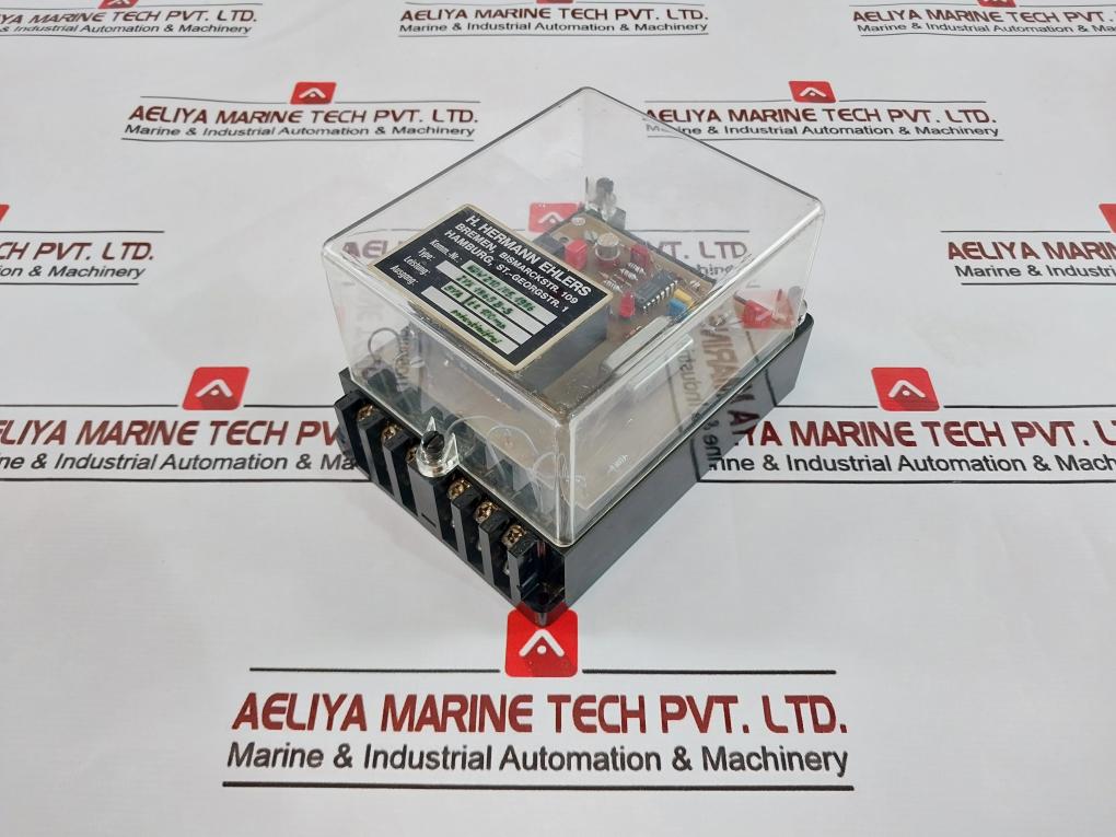 H. Hermann Ehlers Ivk 1865 B-S Earth Leakage Monitor - Aeliya Marine