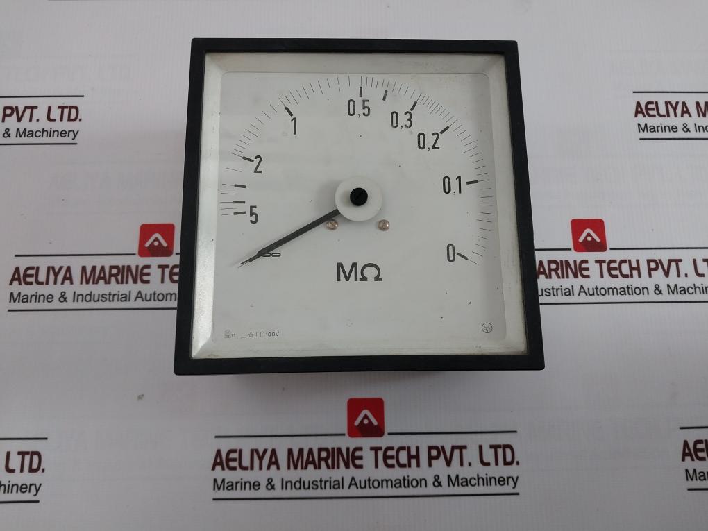 Ime ∞ -5 To 0 MΩ Analog Dc Insulation Panel Meter 100v - Aeliya Marine