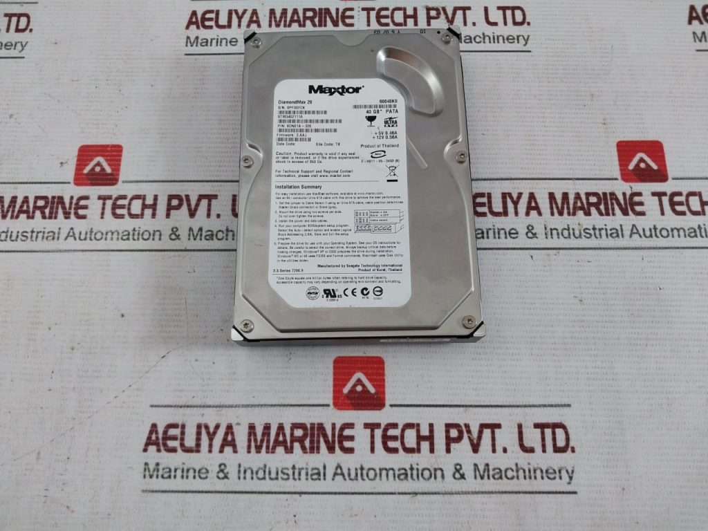 Maxtor Stm3402111a Hard Drive 12v - Aeliya Marine