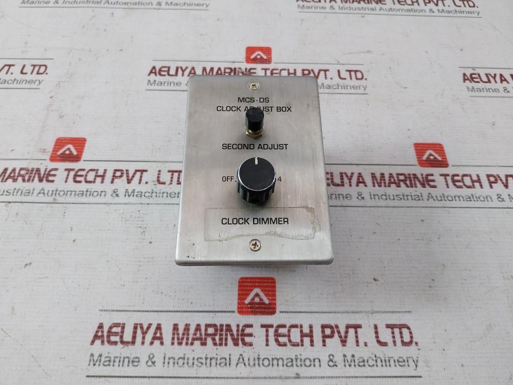 Mcs-Ds Clock Adjust Box 220v - Aeliya Marine