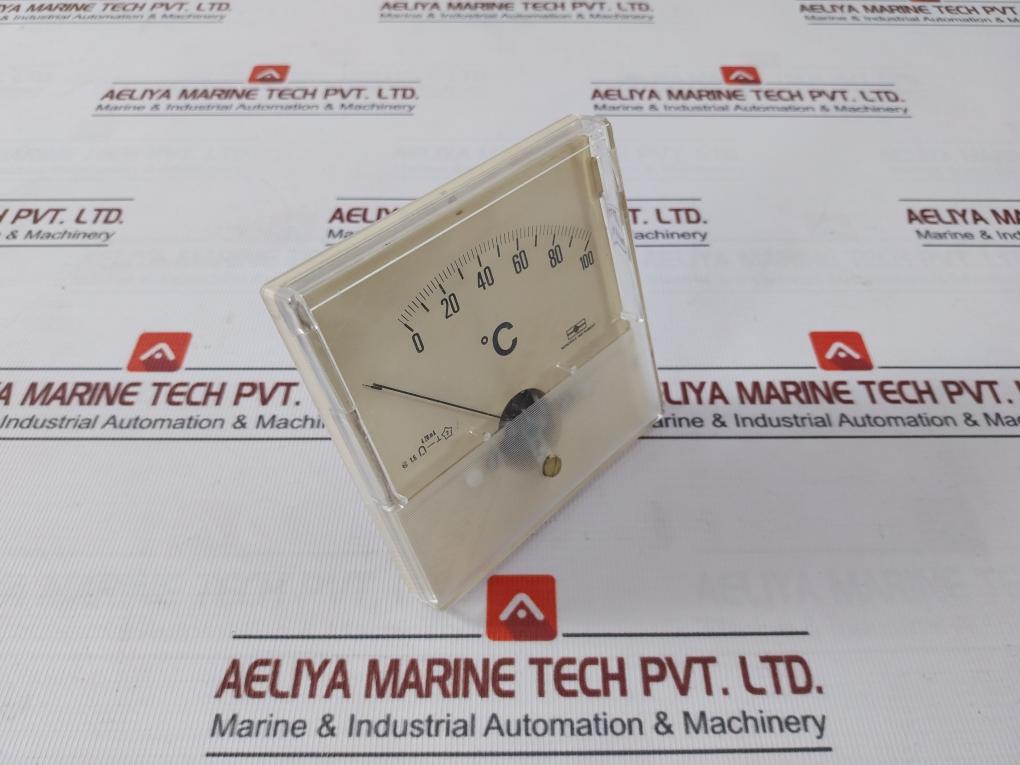 Monopole Instrument 0-100˚C Ag Analog Temperature Display - Aeliya Marine