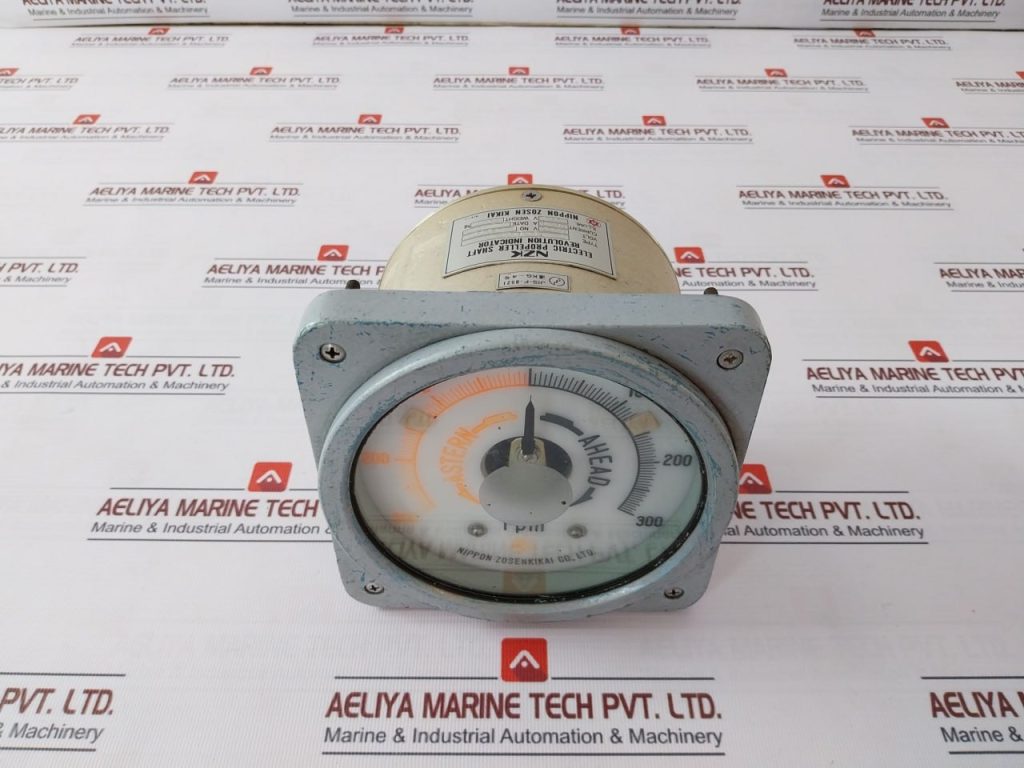 Nippon Zosen Kikai Fl-130 Electric Propeller Shaft Revolution Indicator ...