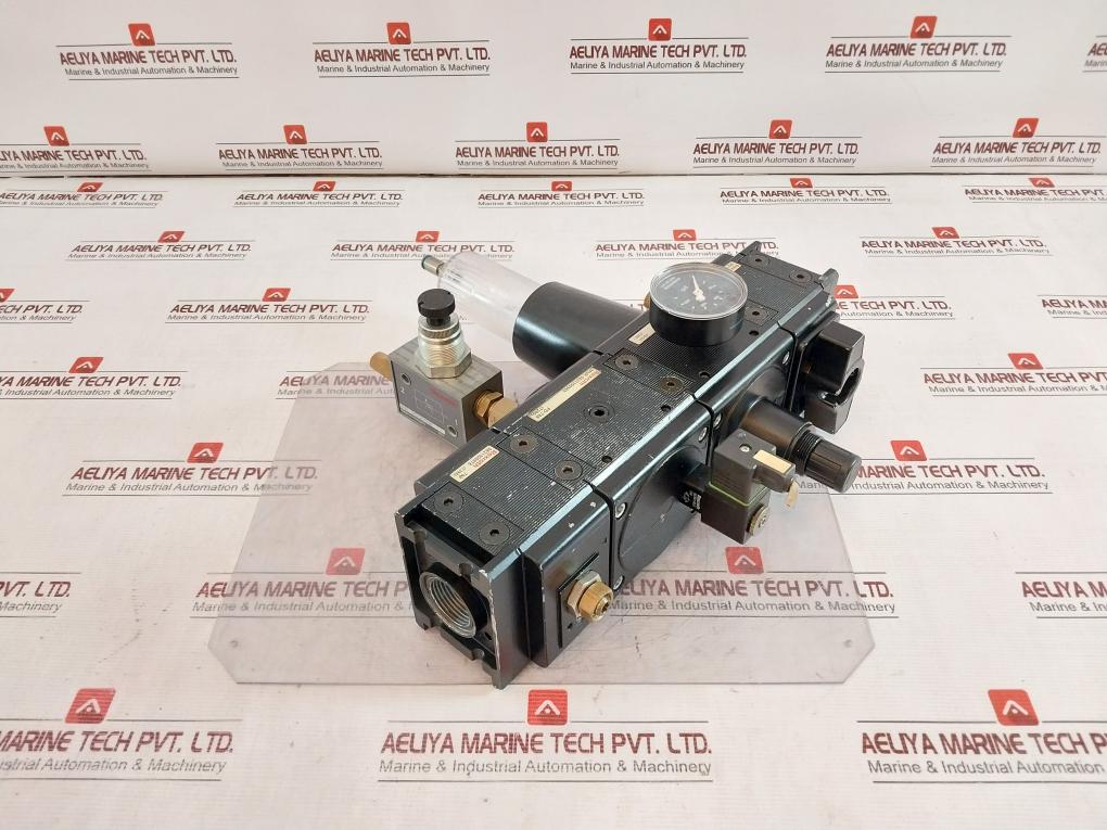 Rexroth 0821201006 Pneumatic Control Unit With Valve Regulator Switch ...