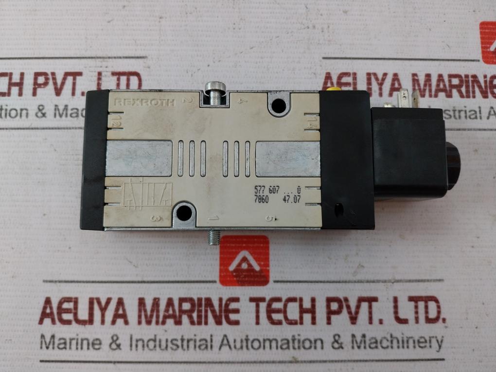 Rexroth 577 607…0 Single Solenoid Valve 24v - Aeliya Marine