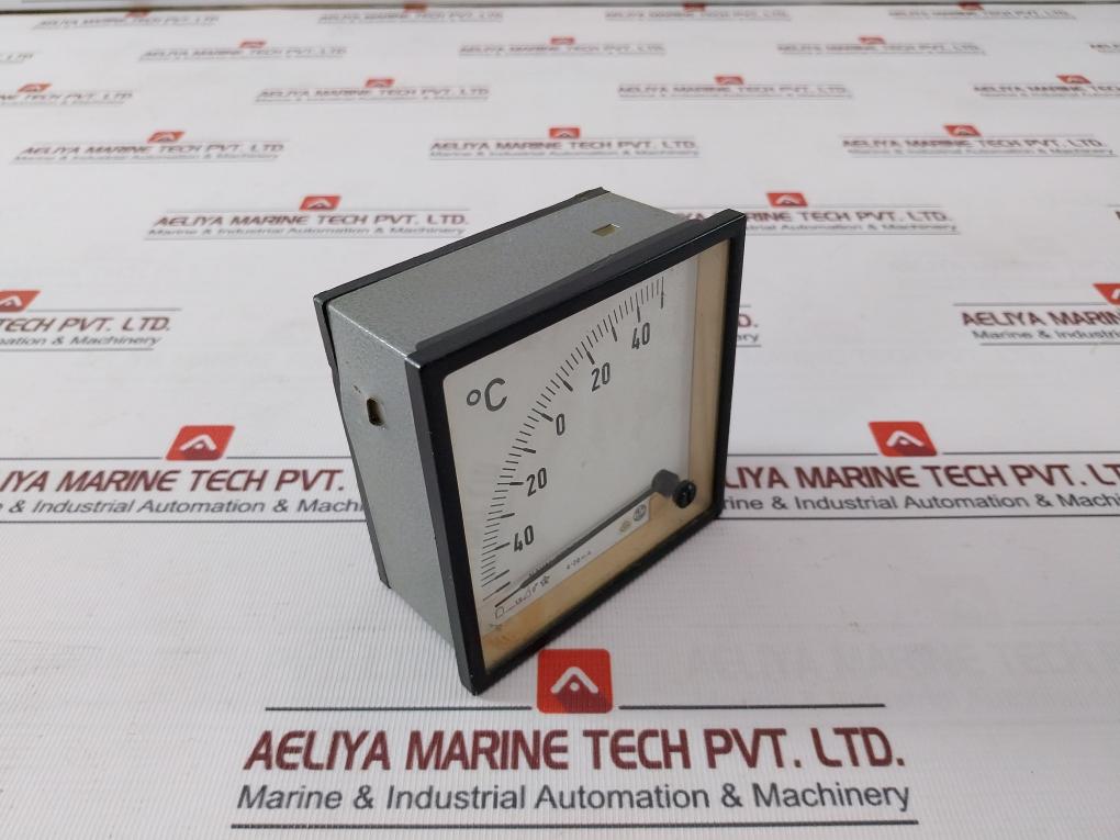 Saci -50-0-50 °C Analog Panel Meter - Aeliya Marine