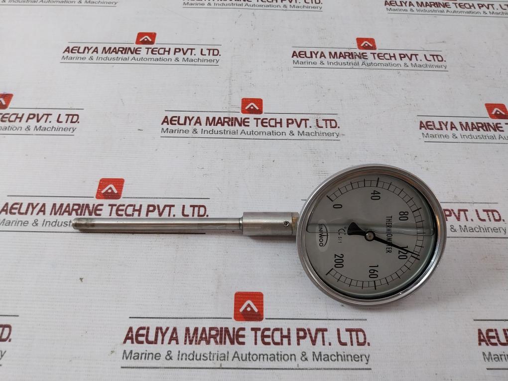 Sinwoo 0-200°C Thermometer 200°C - Aeliya Marine