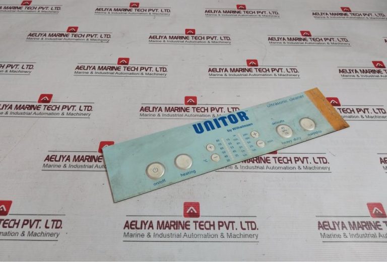 Unitor Ultrasonic Cleaner User Interface Panel - Aeliya Marine
