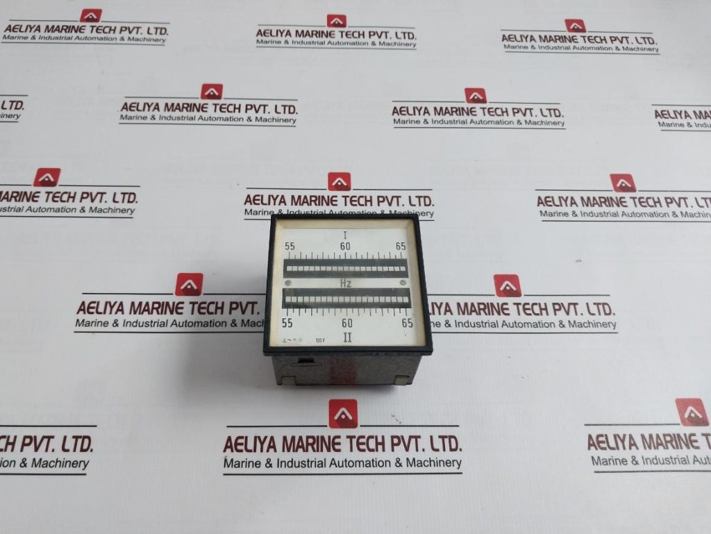 55-65 Hz 100v Double Frequency Meter - Aeliya Marine