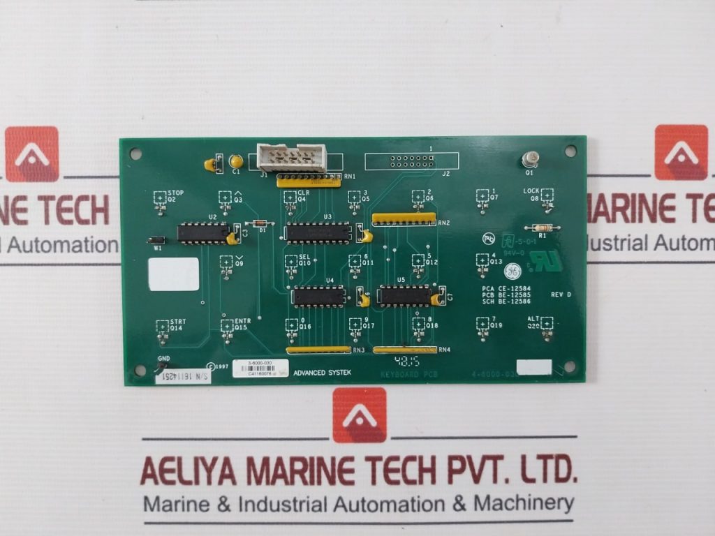 Advanced Systek 4-6000-030 Pcb For Keyboard 94v - Aeliya Marine