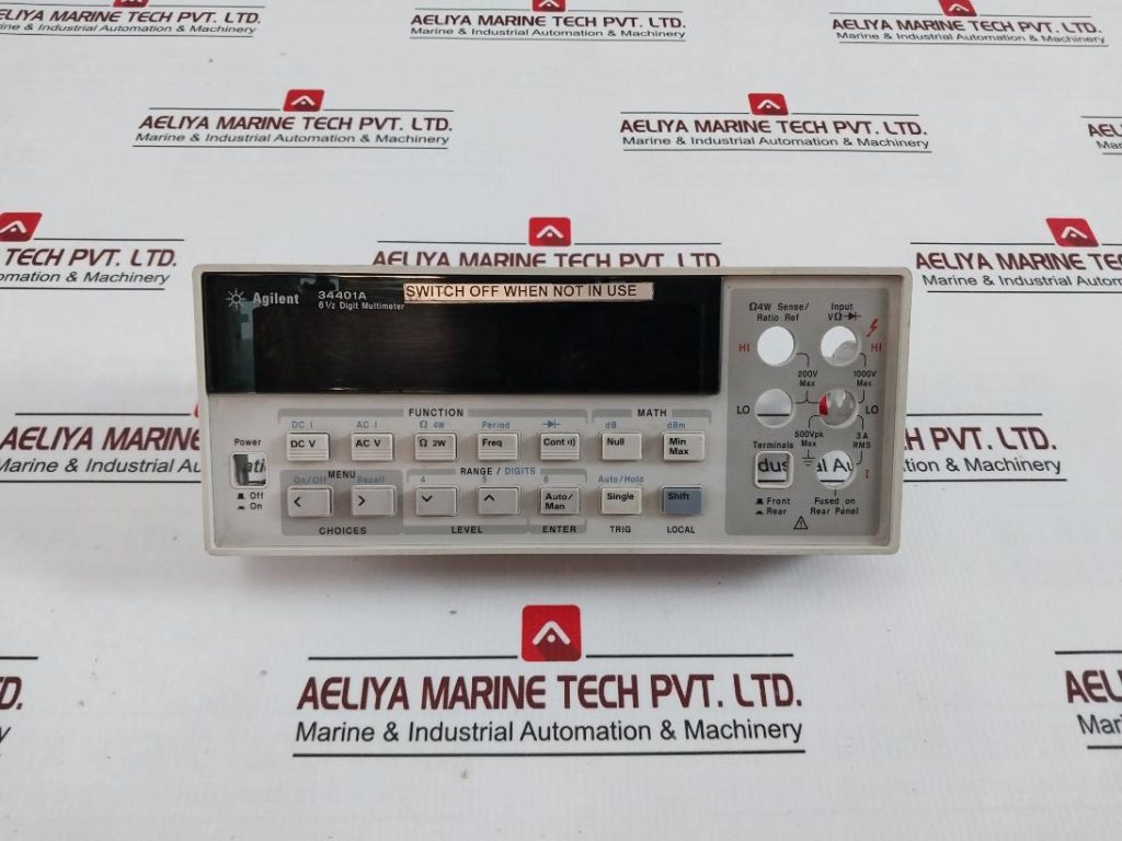 Agilent 34401a Digital Multimeter - Aeliya Marine