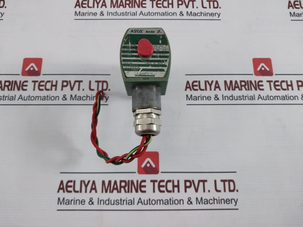 Asco 8262g086 Red Hat Solenoid Valve - Aeliya Marine