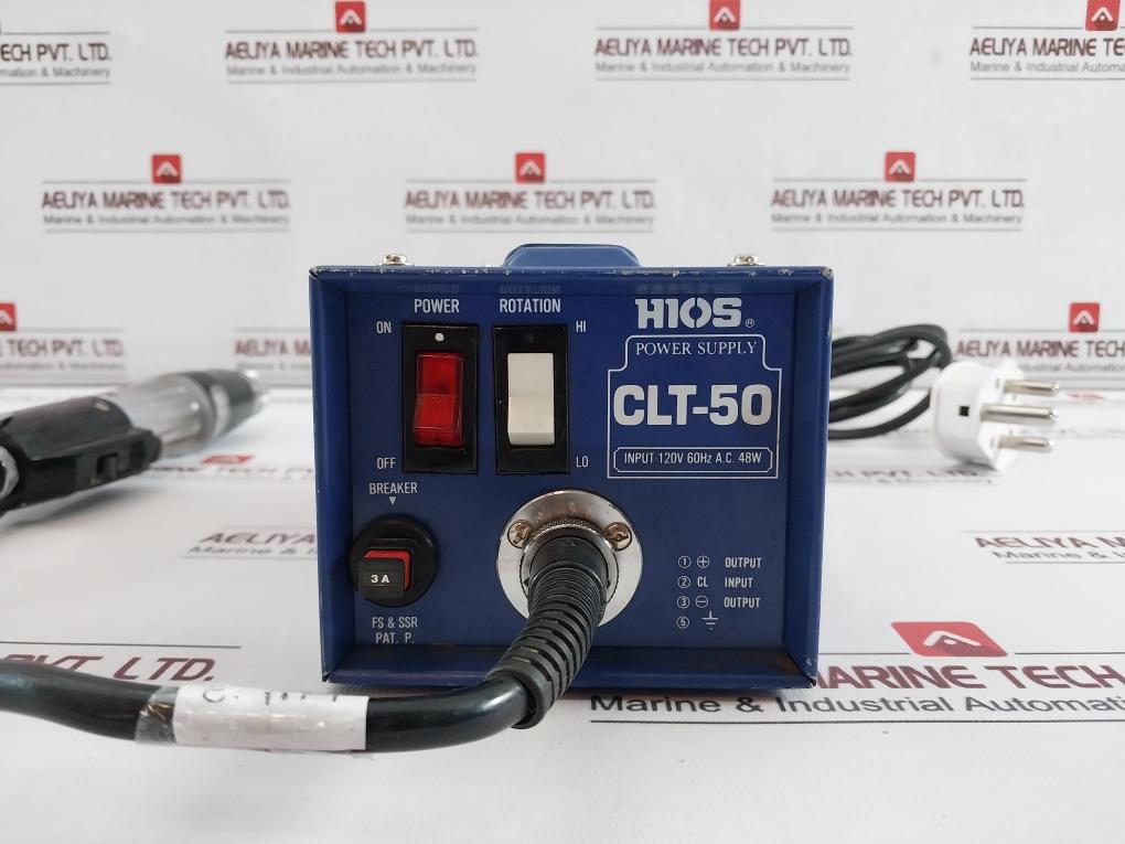 Hios Clt-50 Electric Screwdriver Dc Power Supply 240v - Aeliya Marine