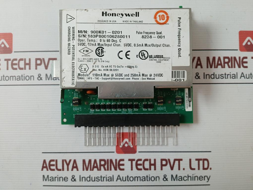 Honeywell 900k01-0201 4 Channel Pulse Input Module 94v - Aeliya Marine