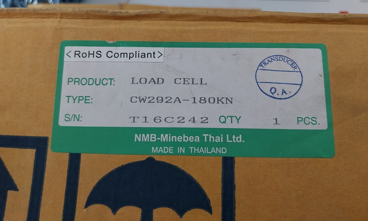 Minebeamitsumi Cw292a-180kn Load Cell 24v - Aeliya Marine